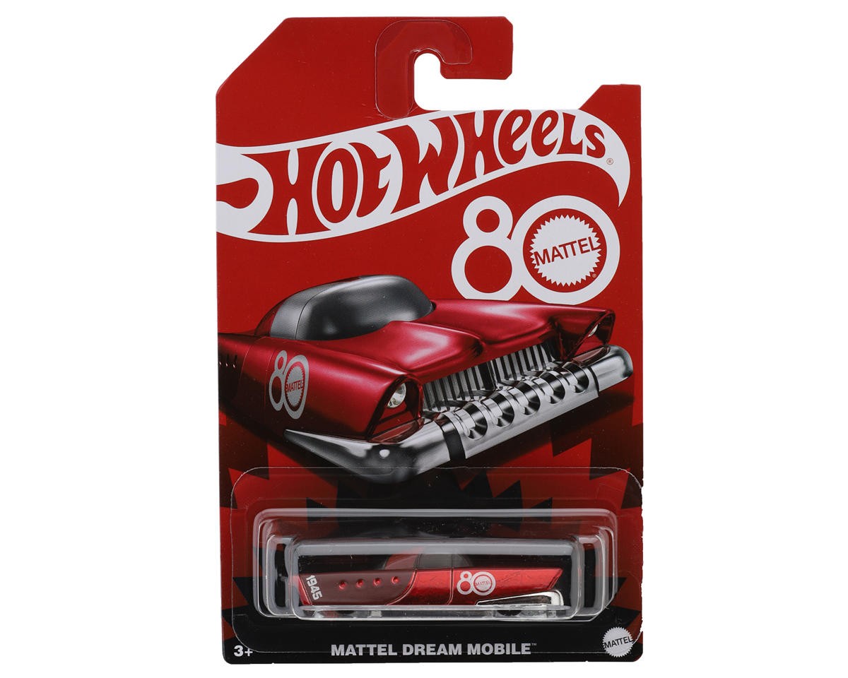 Hot Wheels Mattel Dream Mobile 80th Anniversary - Diecast Dream Garage